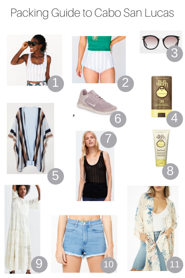 The Ultimate Packing List For Cabo San Lucas - Pacific Globetrotters